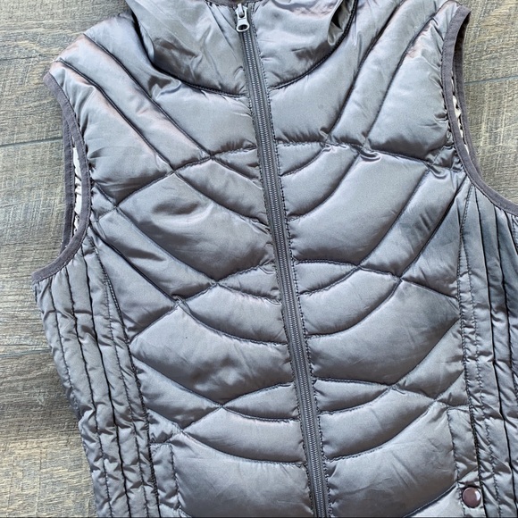 Bernardo | Jackets & Coats | B By Bernardo Silver Vest | Poshmark